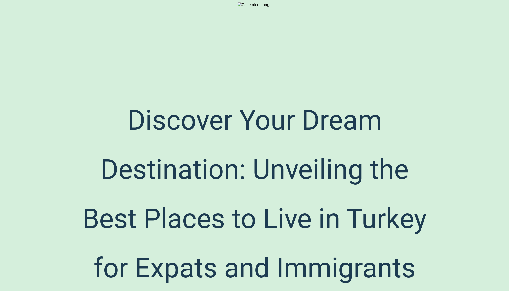 Discover Your Dream Destination: Unveiling the Best Places to Live in ...