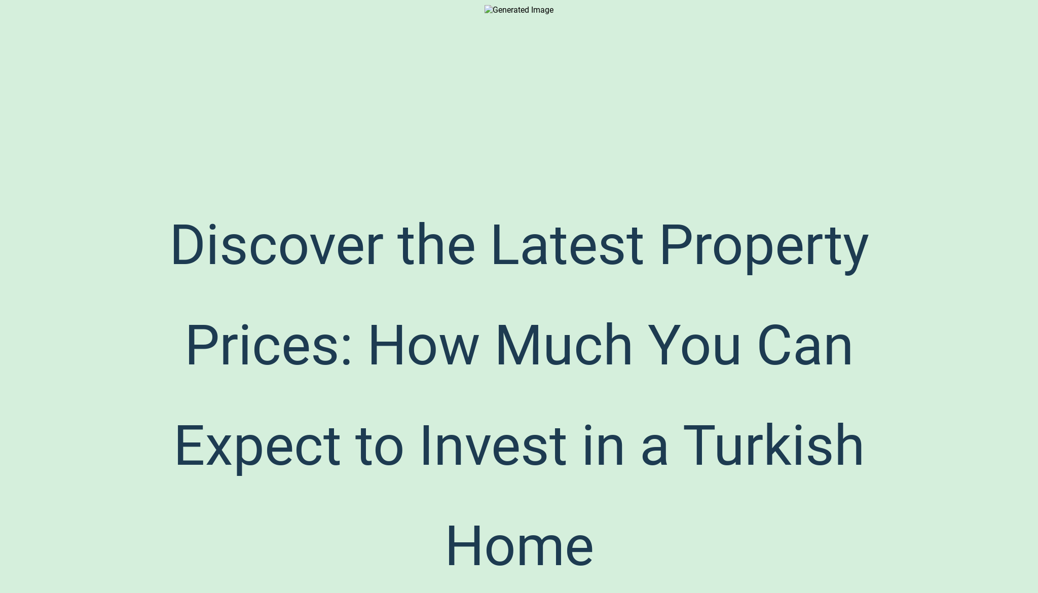 Discover the Latest Property Prices: How Much You Can Expect to Invest ...