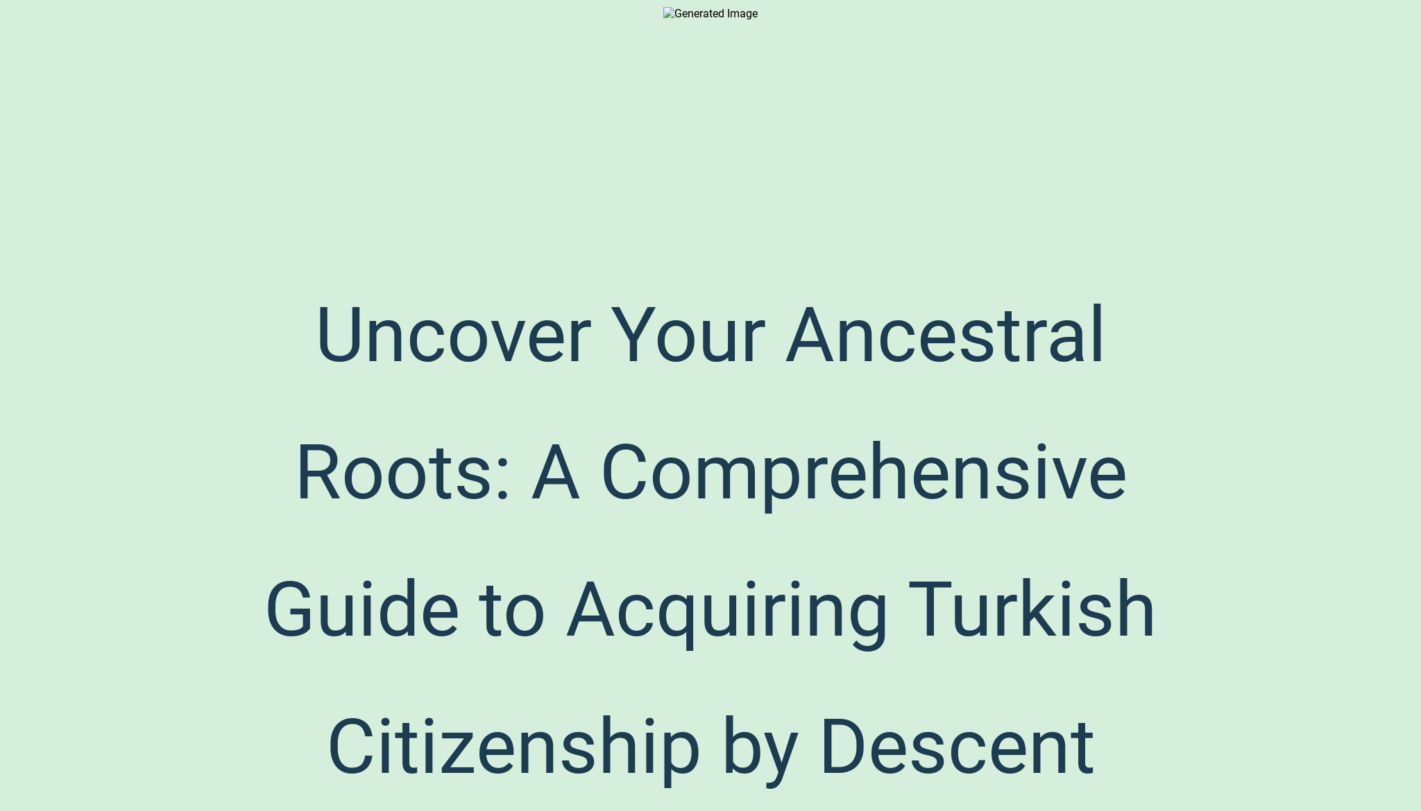 Uncover Your Ancestral Roots: A Comprehensive Guide to Acquiring ...